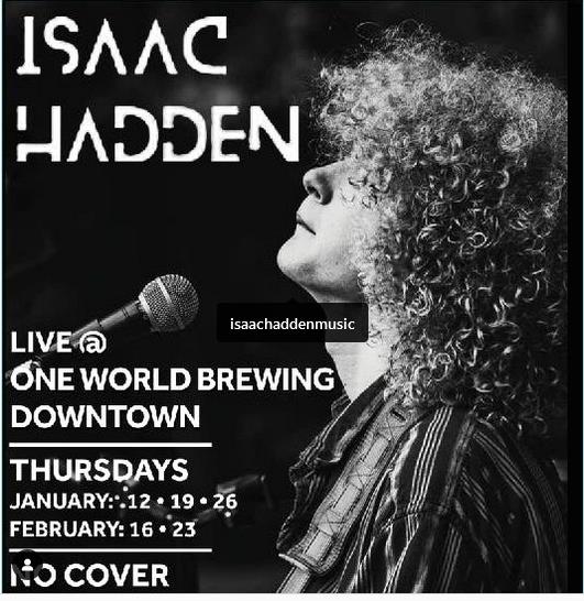 Isaac Hadden – AshevilleFM Live Music Sessions – Wednesday January 25th, 10pm on 103.3 ...